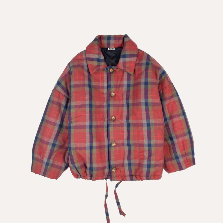 Checked jacket